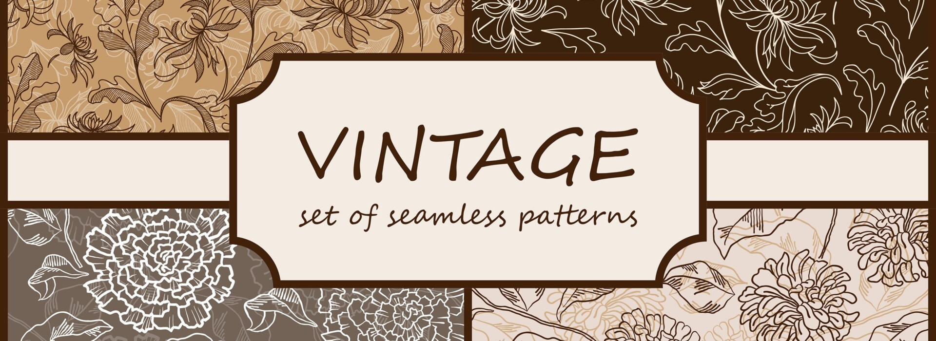 Ornaments vector Seamless Texture - FlippedNormals