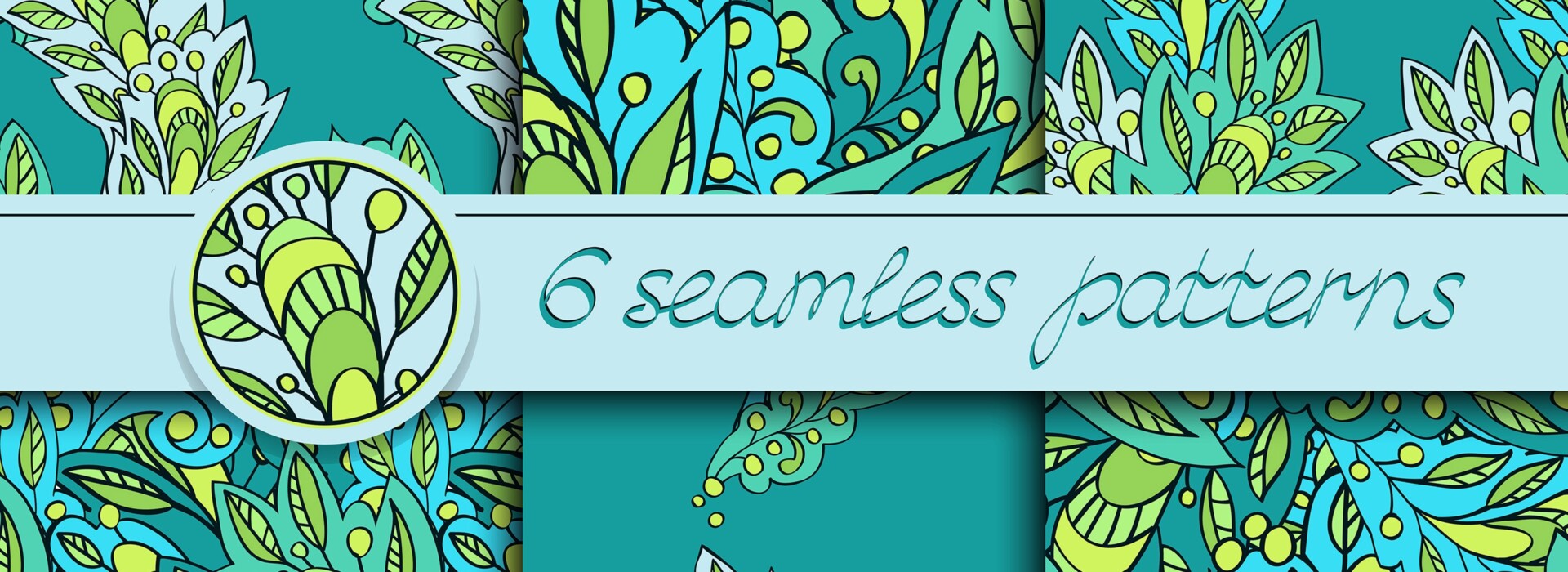 Ornaments vector Seamless Texture - FlippedNormals