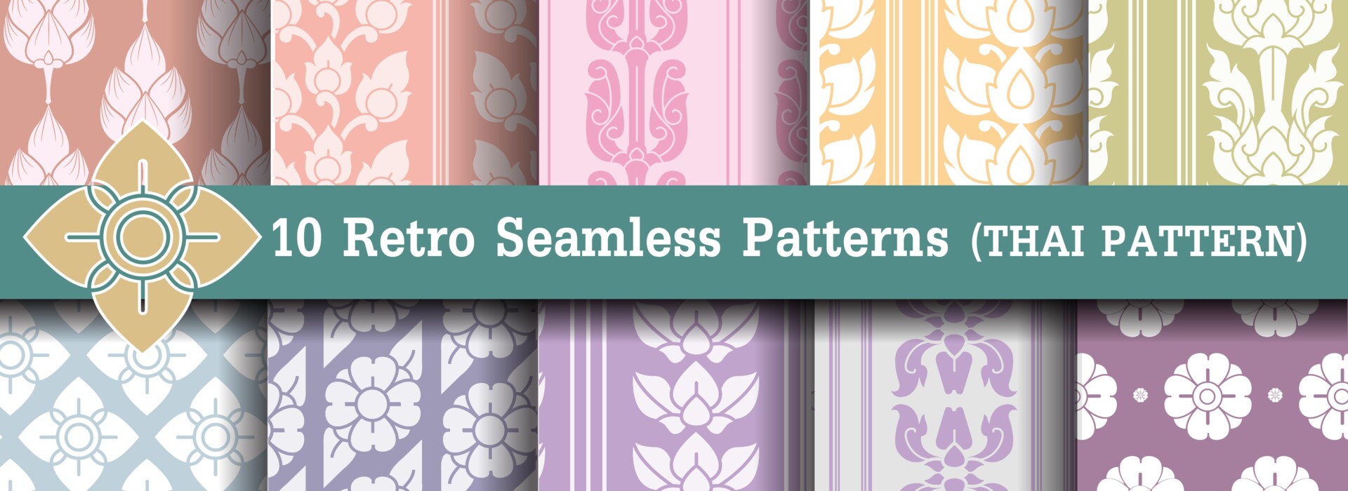 Ornaments vector Seamless Texture - FlippedNormals