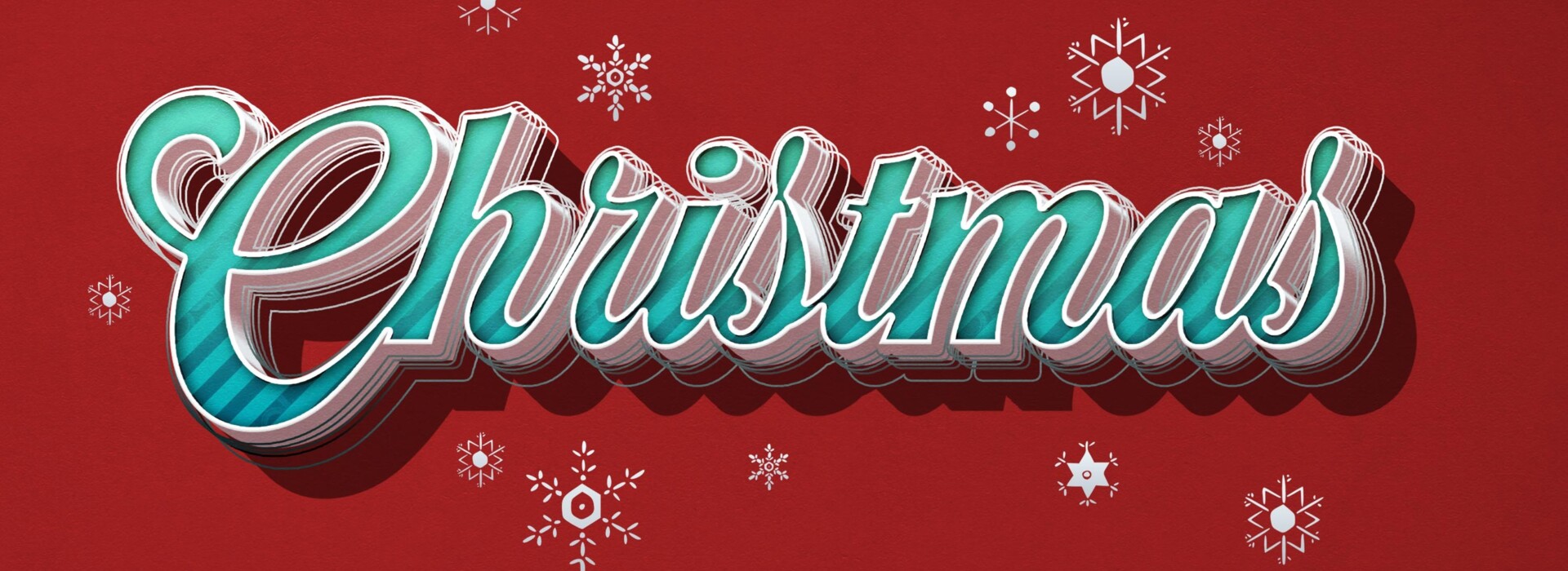 Christmas. PSD Fully Editable Text - FlippedNormals