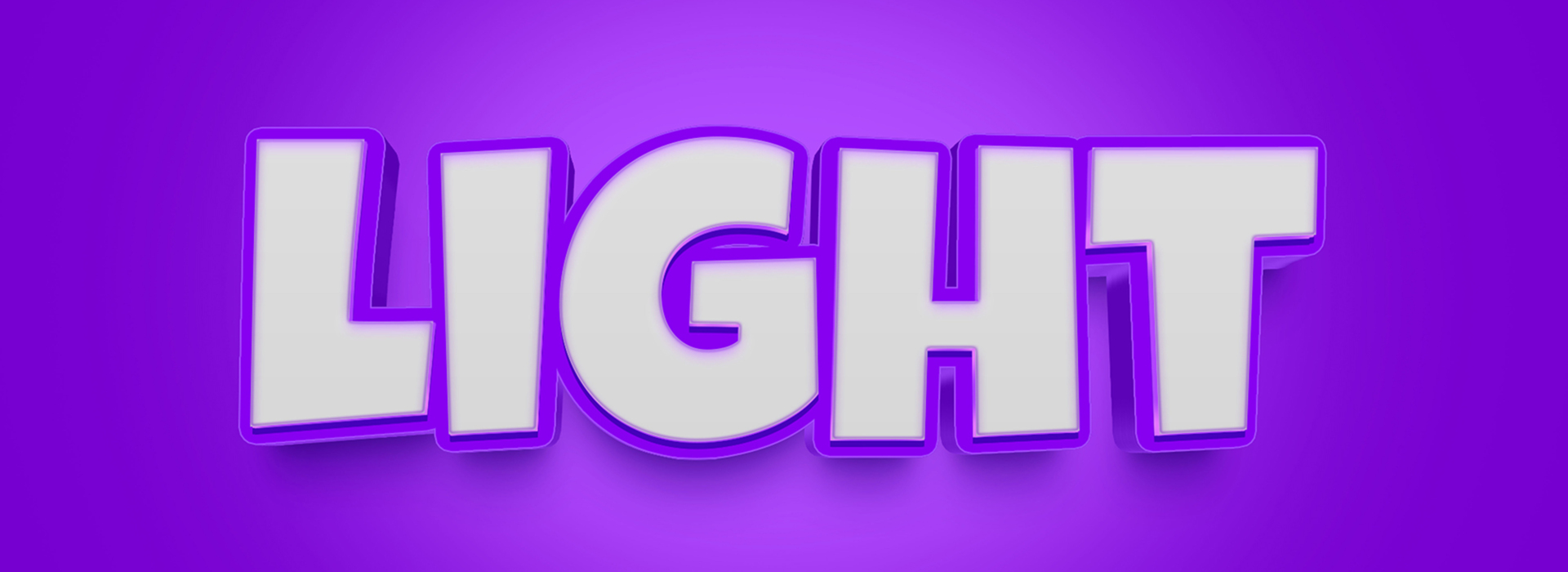 3D Light PSD Fully Editable Text - FlippedNormals